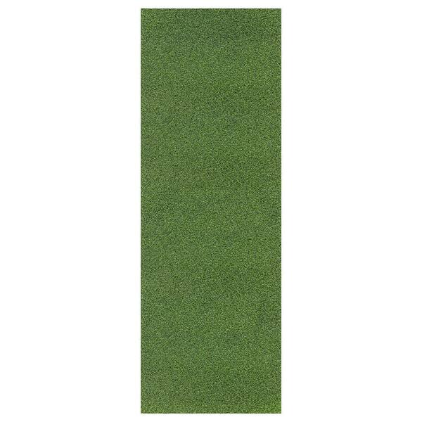 Ottomanson Golf Putting Green Waterproof Solid Indoor/Outdoor 3 ft. x ...