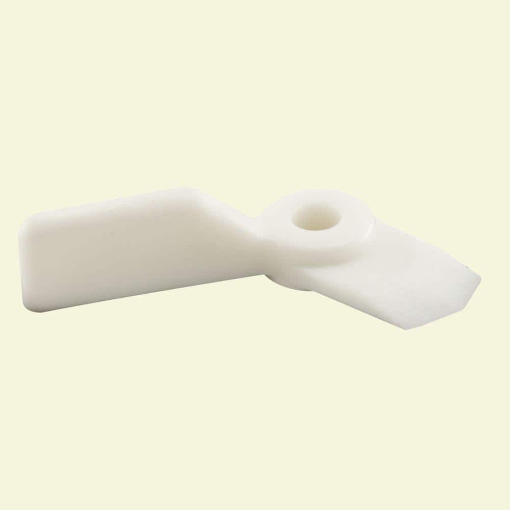 Prime-Line Turn Buttons, 1/16 in. x 9/16 in., Plastic, White L 5851 ...