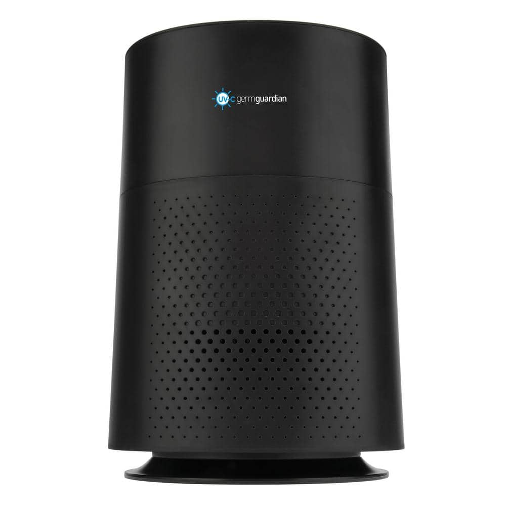 GermGuardian 13.5 in. 4-in-1 True HEPA Air Purifier System with UV ...