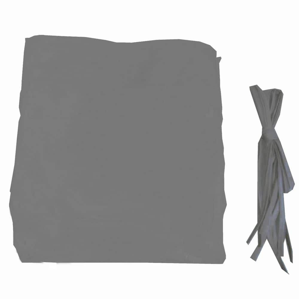Lycvki 12 ft. x 9 ft. Gray Universal Canopy Cover Replacement for ...