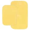 Garland Rug Traditional Rubber Ducky Yellow 21 in. x 34 in. Solid Plush ...