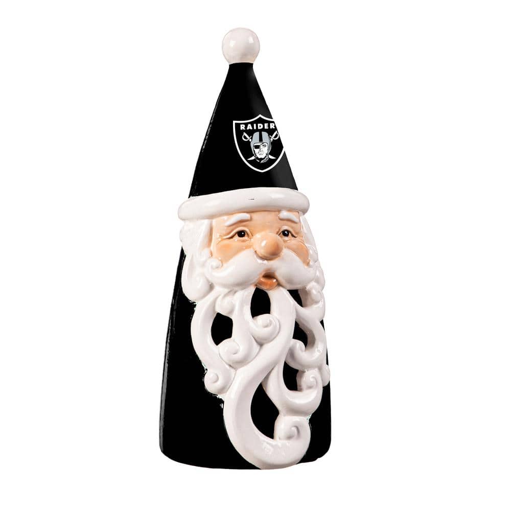 Team Sports America Las Vegas Raiders Santa LED Christmas Garden ...