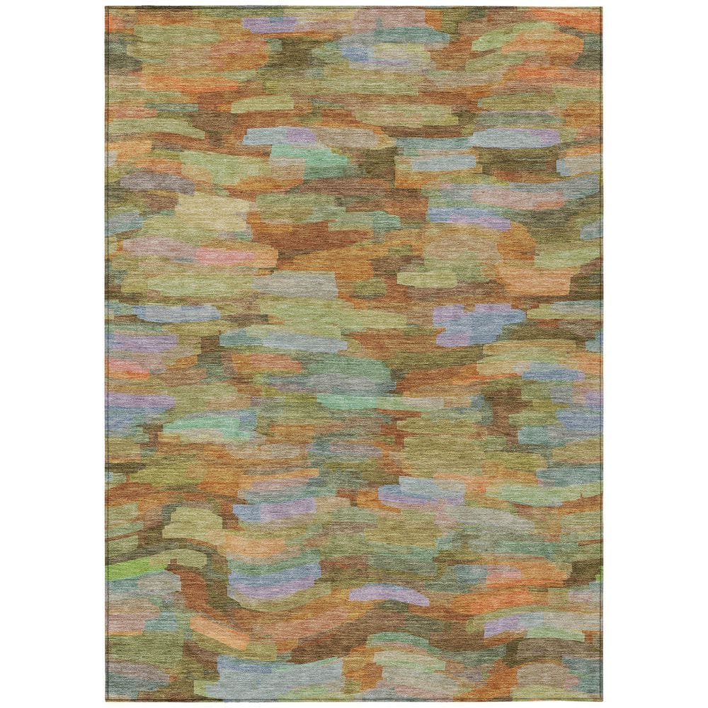 Addison Rugs Chantille Machine Washable Indoor/Outdoor Abstract ACN2266 ...
