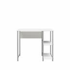 Ameriwood Home Meridian 36 in. White Student Computer Desk with 2 ...