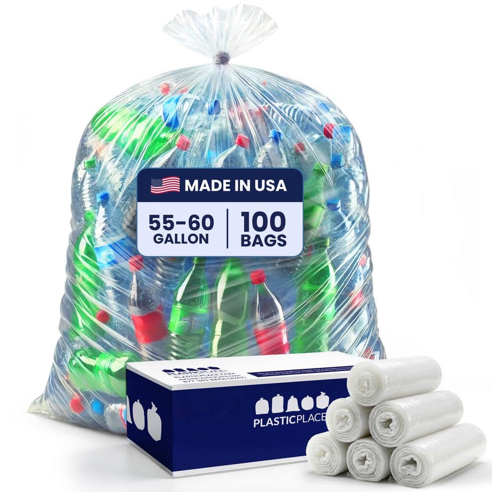 Reviews for Plasticplace 55-60 Gal. Clear Trash Bags (Case of 100) | Pg ...