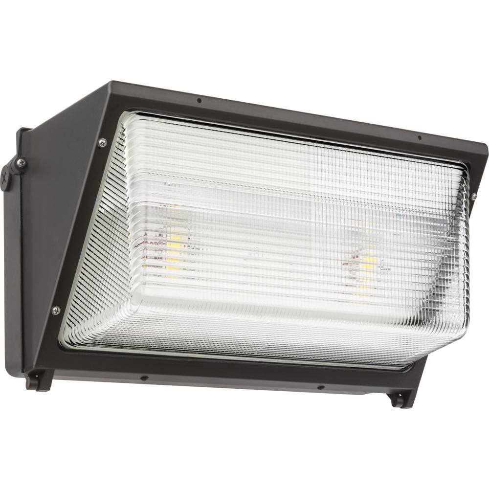 Lithonia Lighting TWR2 Bronze Outdoor Integrated LED Wall Pack Light ...