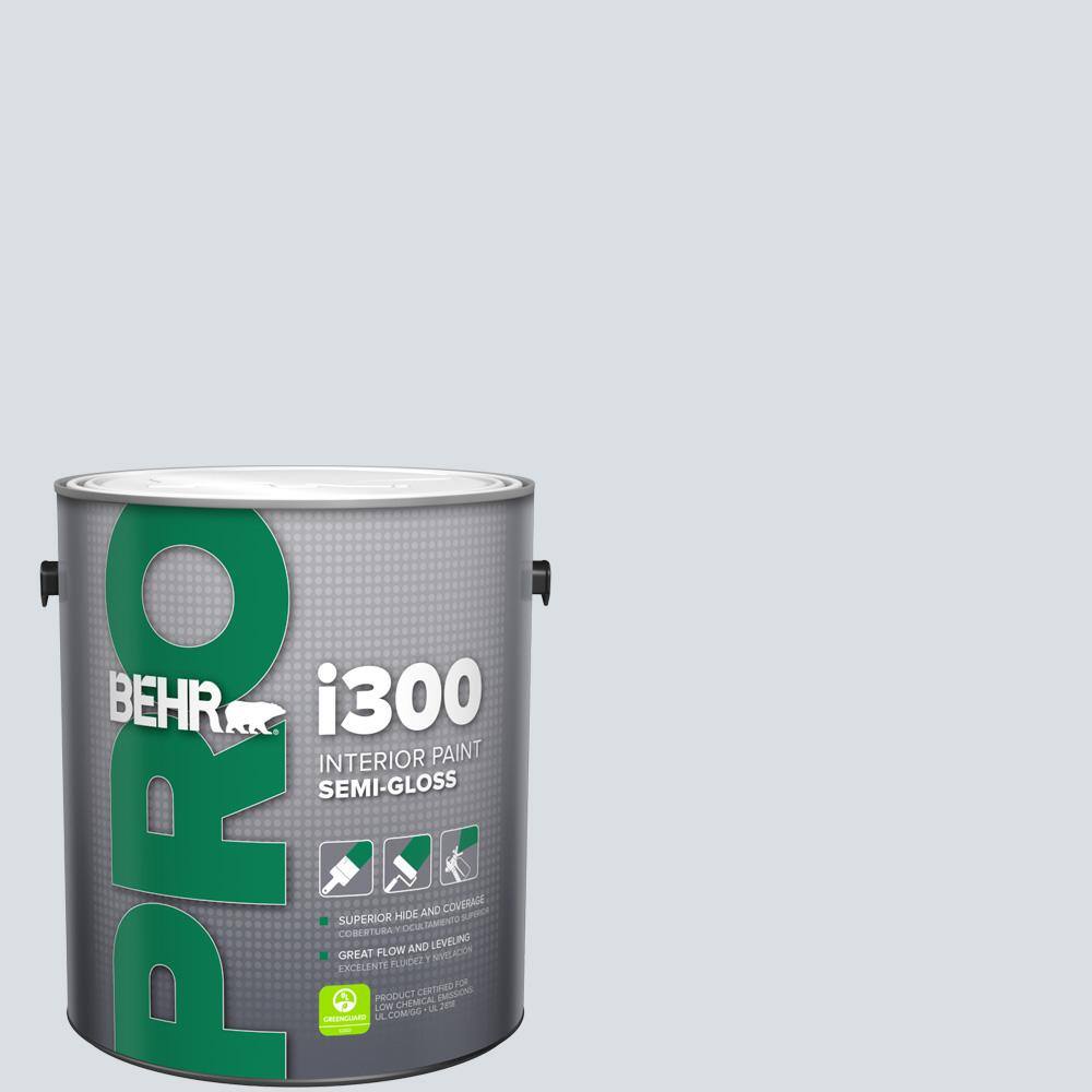 BEHR PRO 1 gal. #MQ3-26 Mainsail Semi-Gloss Interior Paint PR37001 ...
