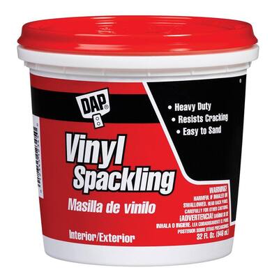 DAP Patch- N-Paint 1 qt. White Lightweight Spackling (8-Pack) 7079801611
