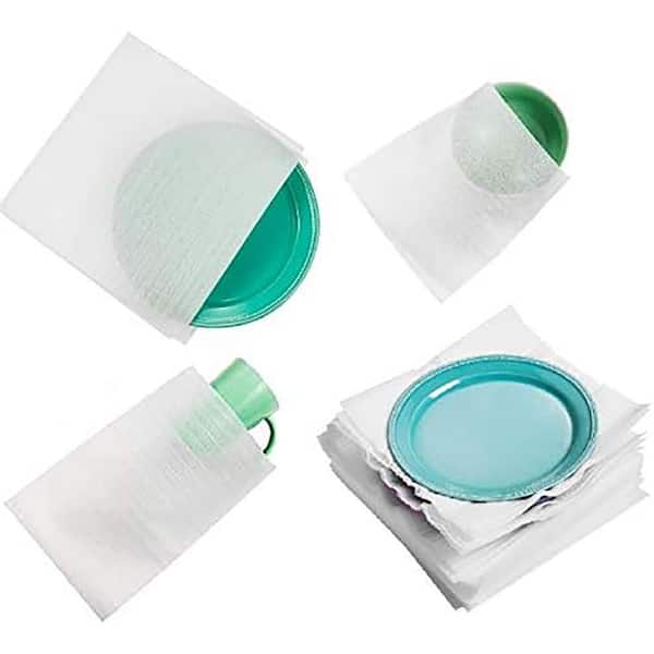 Cushion Foam Pouches and Sheets for Moving, 100 Pack, Protects Fragile ...