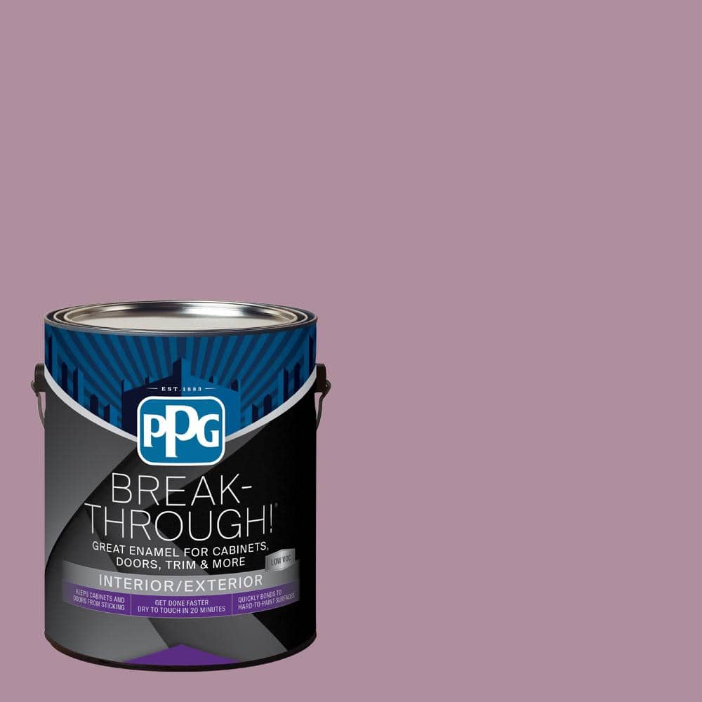 Reviews for Break-Through! 1 gal. PPG18-07 Luscious Lilac Satin Door ...