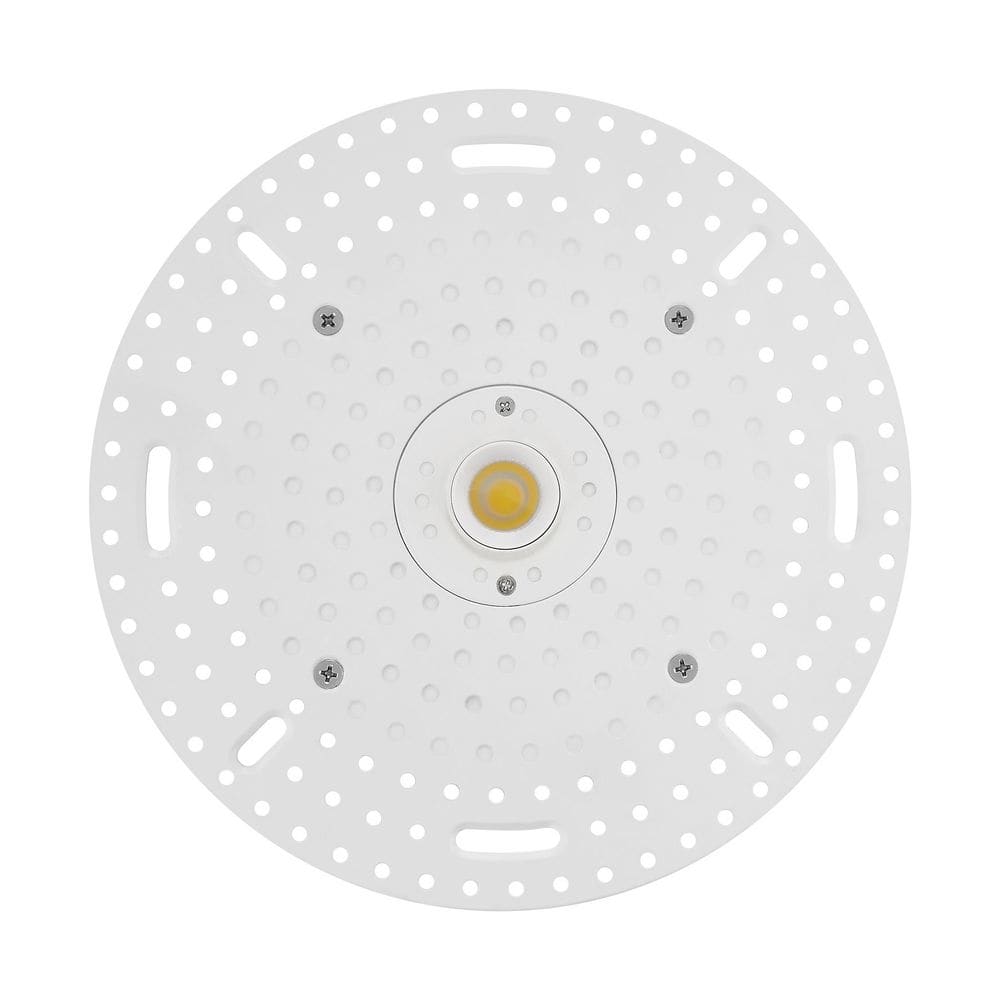 Maxxima 1 in. Trimless Pinhole Round Recessed Anti-Glare LED Downlight ...