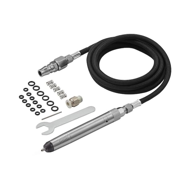 SKYSHALO Pneumatic Engraving Pen, 13500 BPM, Speed Adjustable 1/4 in ...