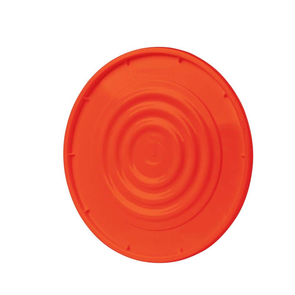 Reviews for PRIVATE BRAND UNBRANDED 2 Gal. Bucket Lid in Orange | Pg 1 ...