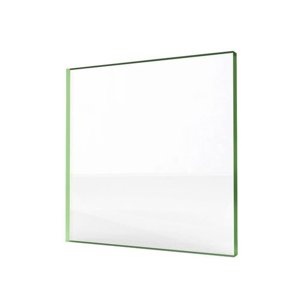 Fab Glass and Mirror 24 in. x 24 in. Clear Square Tempered Glass Sheet ...