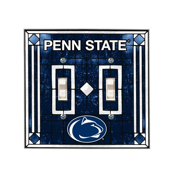 The Memory Company NCAA Penn State 2-Gang 2 Duplex Dbl Lightswitch ...