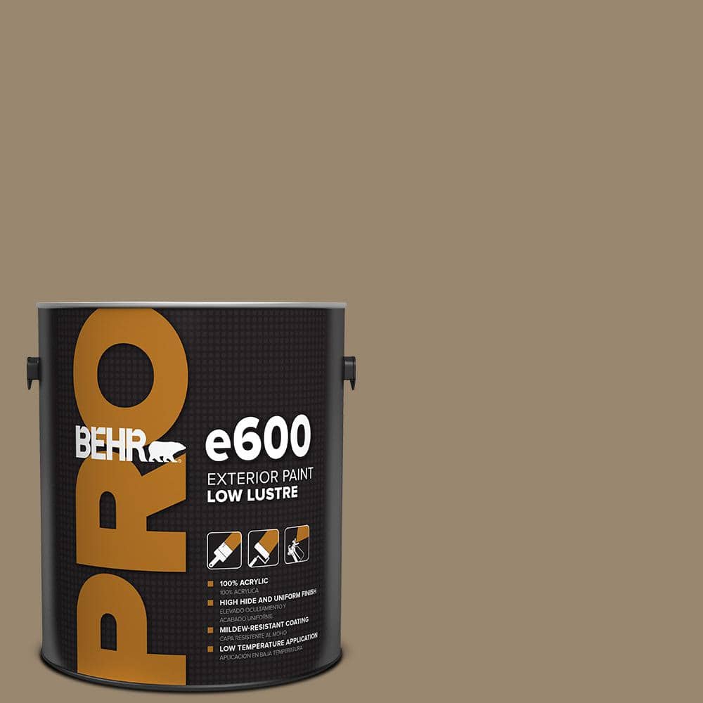BEHR PRO 1 gal. #710D-5 Mississippi Mud Low Luster Exterior Paint ...