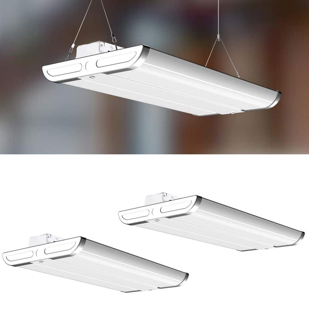 bulbeats 4 ft. LED High Bay Shop Light, White 265-Watt 37100LM 5000K ...
