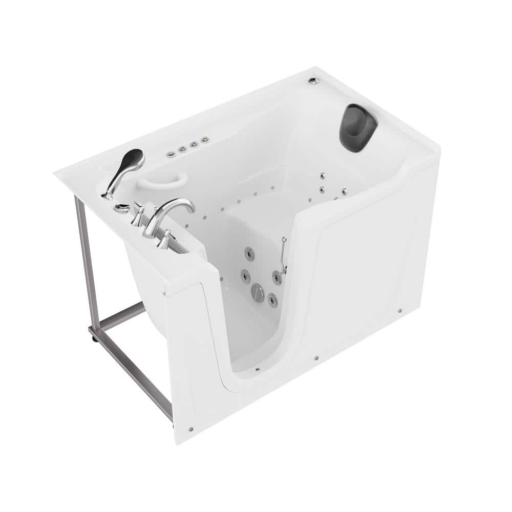 Universal Tubs Universal Collection 36 in. L x 60 in. W Left Side Drain ...