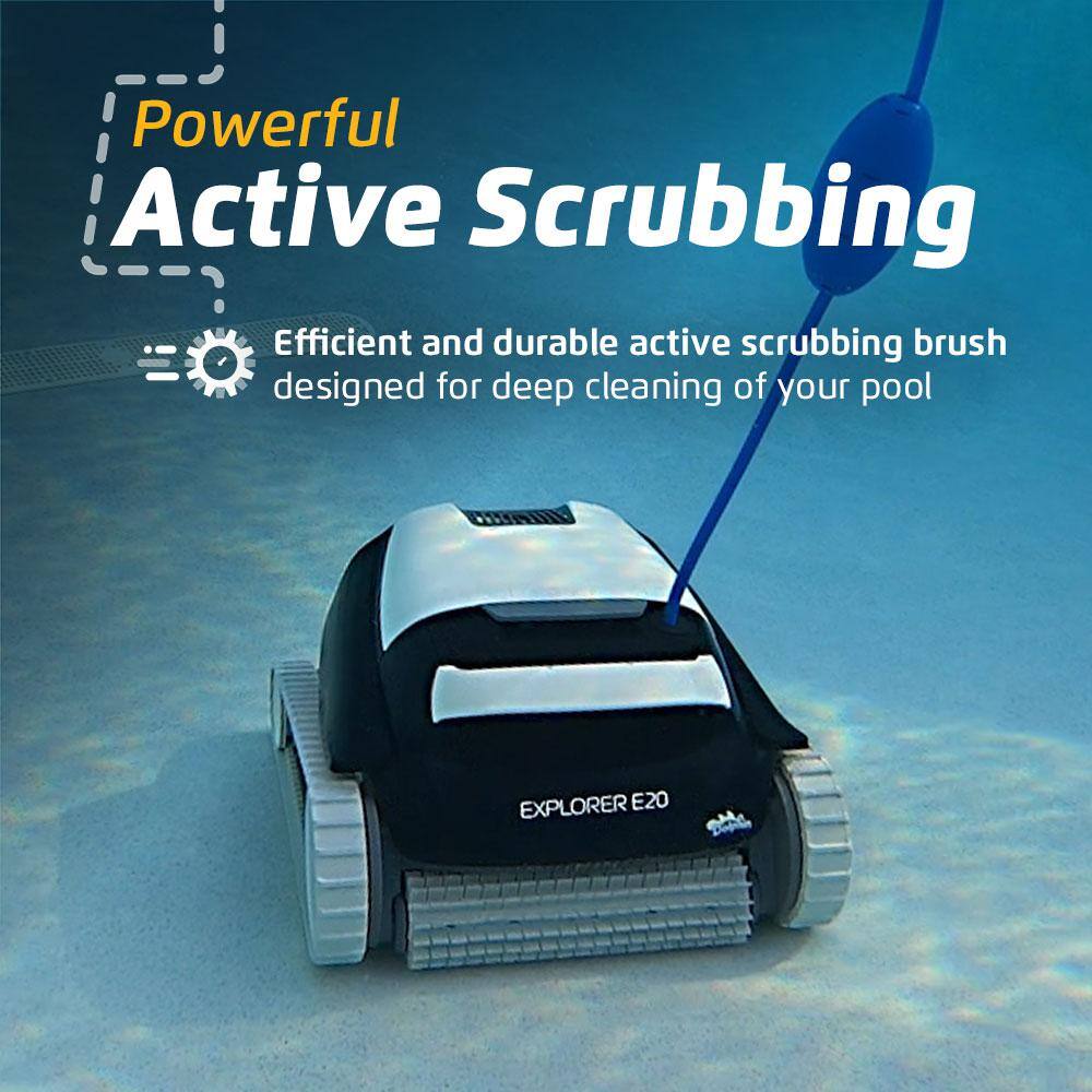 Explorer E20 Robotic Vacuum Pool Cleaner for In-Ground Swimming Pools ...