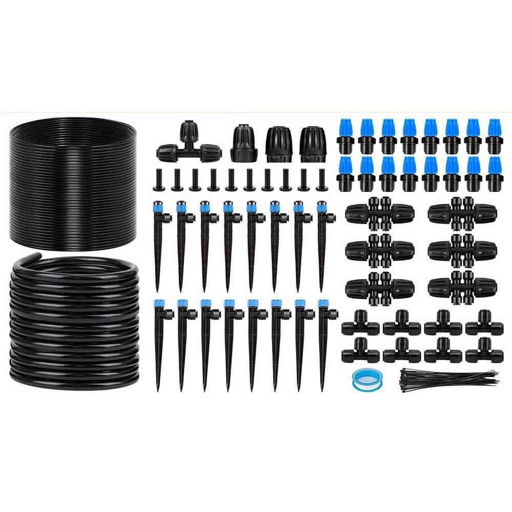 Oyezvary 230 ft. Quick-Connect Drip Irrigation Kit Automatic Garden ...