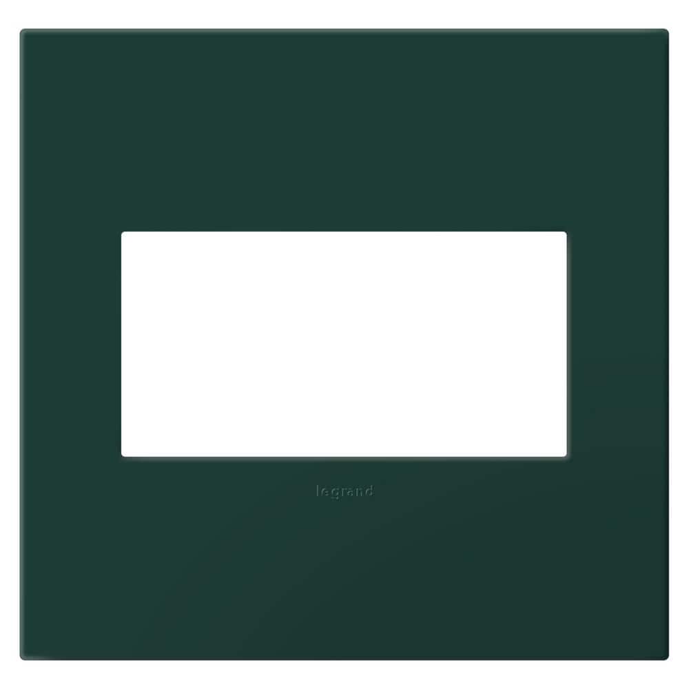 Legrand adorne 2-Gang Evergreen Decorator/Rocker Plastic Wall Plate ...