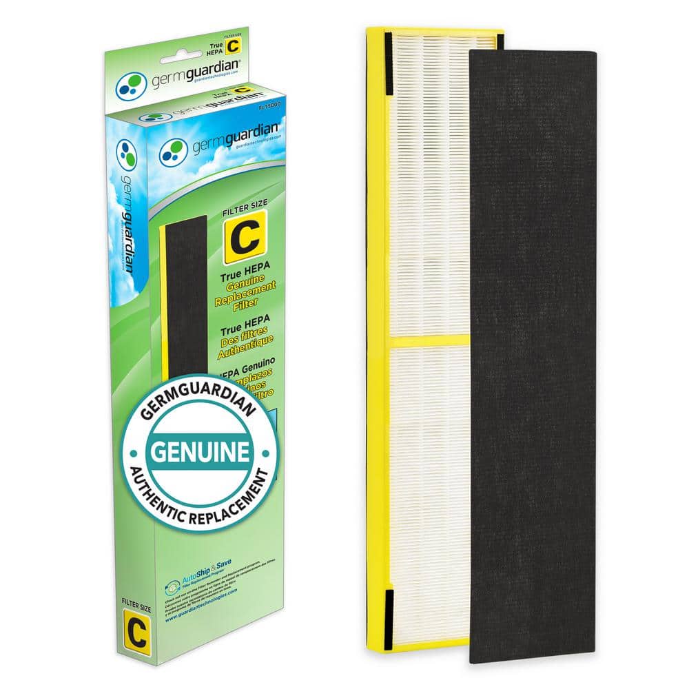 GermGuardian FLT5000 HEPA Pure Air Purifier Replacement Filter Type C ...