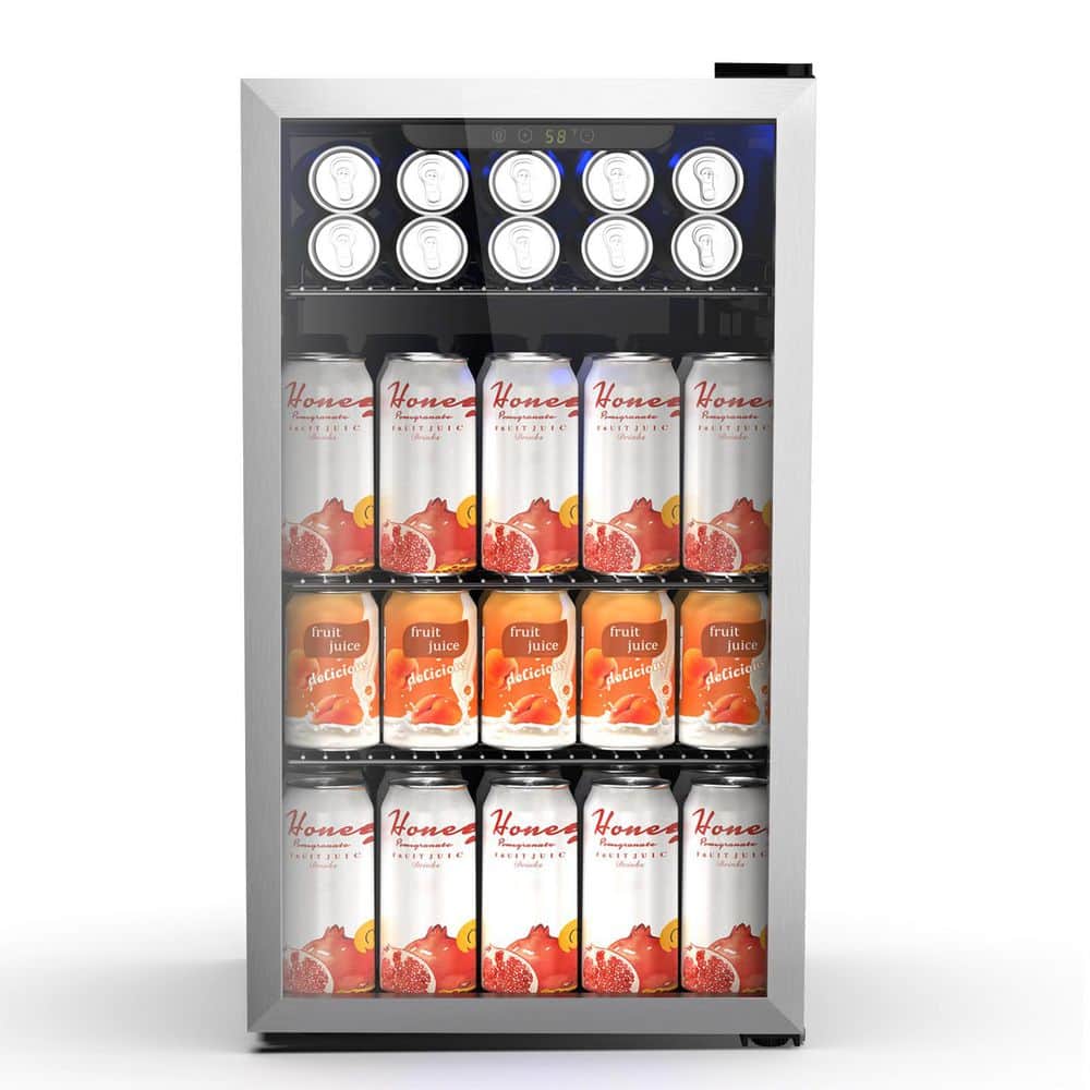Reviews for COWSAR 19.29 in. Single Zone 120-Cans Beverage Cooler in ...