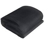 Pro Space 7.5 ft. x 30 ft. DIY Black Mosquito Net Fabric Insect Pest ...