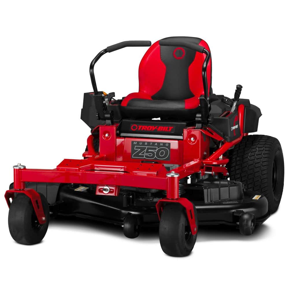 Troy-Bilt Mustang 50 in. 24 HP V-Twin Kohler 7000 Series Engine Dual ...