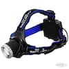POLICE SECURITY Blackout 615 Lumens Battery Power 4 AA Headlamp ...