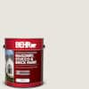 BEHR 1 gal. #790C-1 Irish Mist Satin Interior/Exterior Masonry, Stucco ...