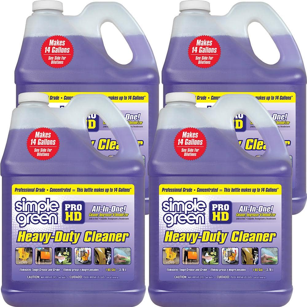 Simple Green Pro HD 128 oz. Professional-Grade Heavy-Duty Cleaner (Case ...