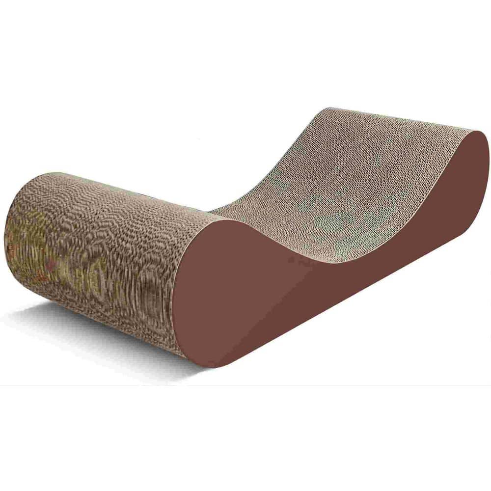Tidoin Cat Scratcher Cardboard Lounge Bed Cat Scratching Post Durable ...