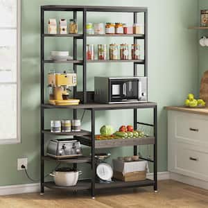 Metal - Baker's Racks - Kitchen & Dining Room Furniture - The Home Depot