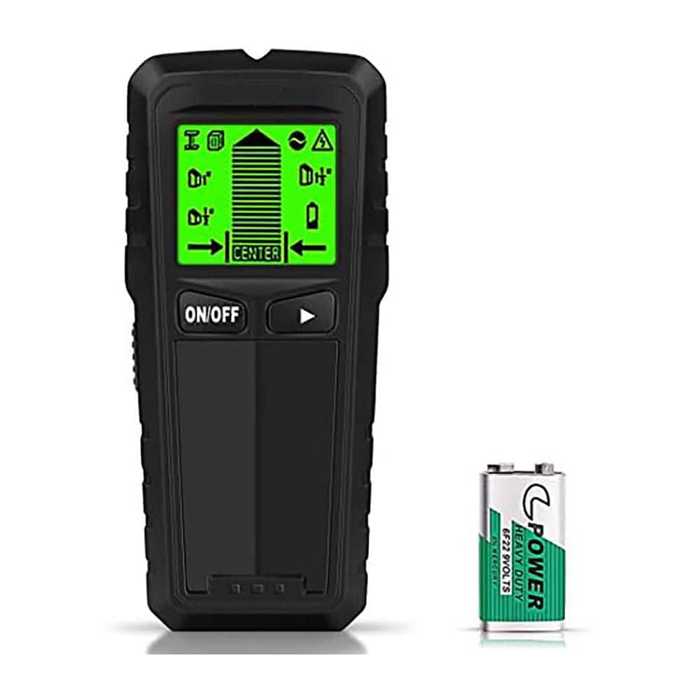 Stud Finder Wall Scanner 5 in 1 Sensor Locator with LCD Display and ...