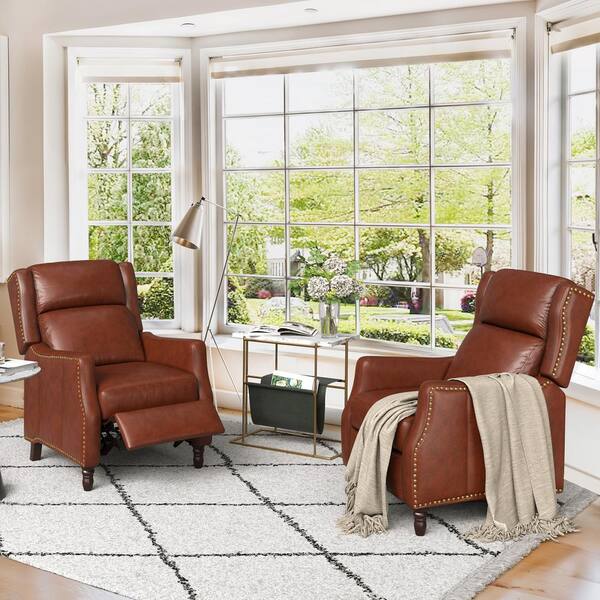 Reclining accent chair set of 2 store