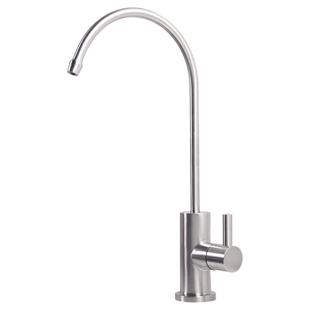 Lukvuzo Single Handle Beverage Faucet with 360° Swivel Drip Free Valve ...