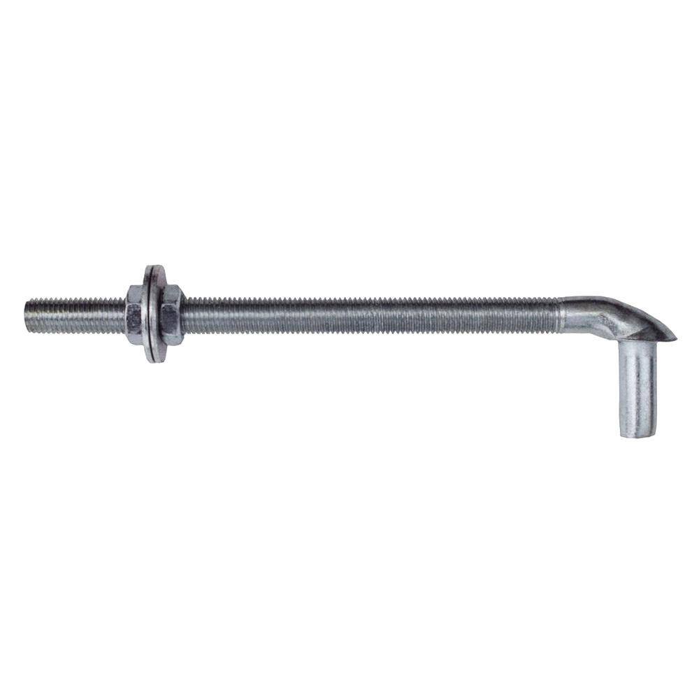 Behlen Gates 12 in. x 3/4 in. Galvanized Steel Fence Bolt Hook Assembly ...