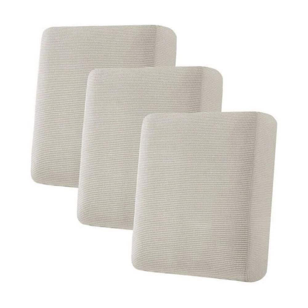 Phewnyzo 3-Piece Super Stretch Sofa Cushion Slipcover Set-Thick ...