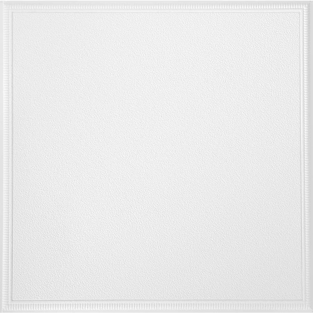 Armstrong Fluted 2 ft. x 2 ft. Flush Tegular Lay-in Ceiling Tile ( 4 sq ...