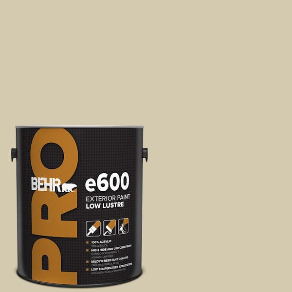 BEHR PRO 1 gal. #770C-3 Sand Fossil Low Luster Exterior Paint PR62001 ...