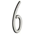 Everbilt 4 in. Plastic Reflective Nail-On House Number 3 30536