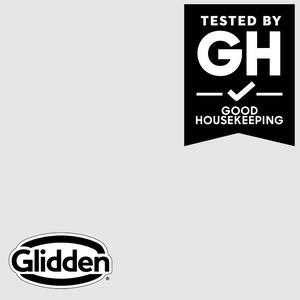 Glidden Essentials 5 gal. PPG1168-1 Moon Lily Satin Exterior Paint ...