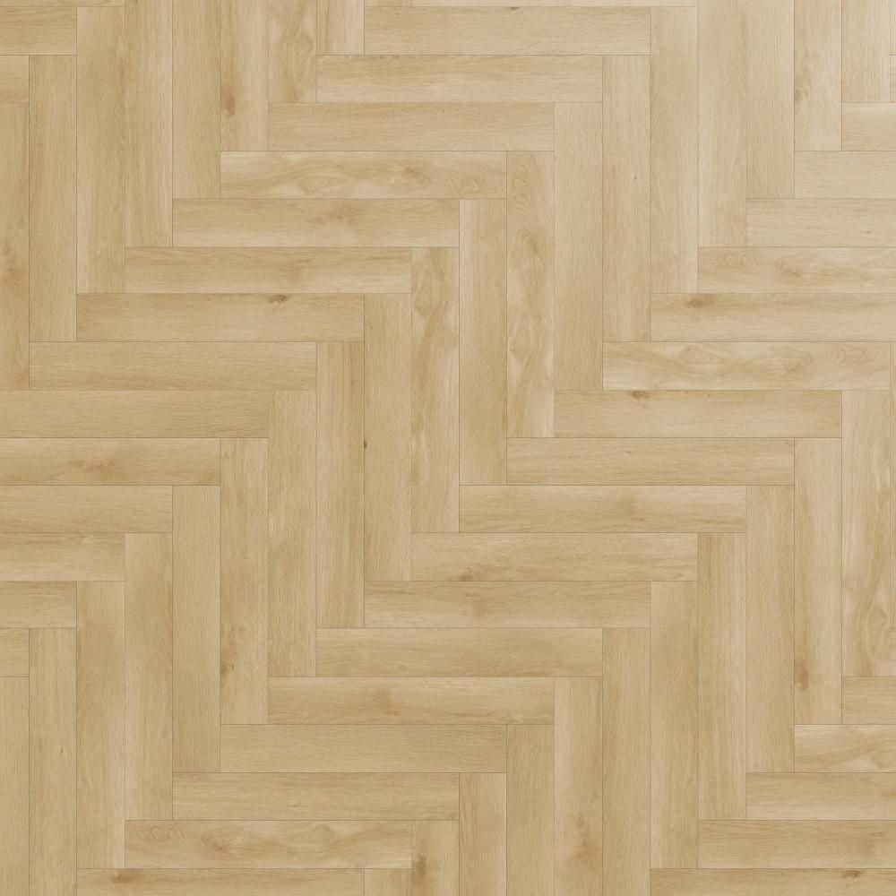 Flooret Modin Soho Herringbone 40 MIL x 4.2 in x 23.3 in Waterproof ...