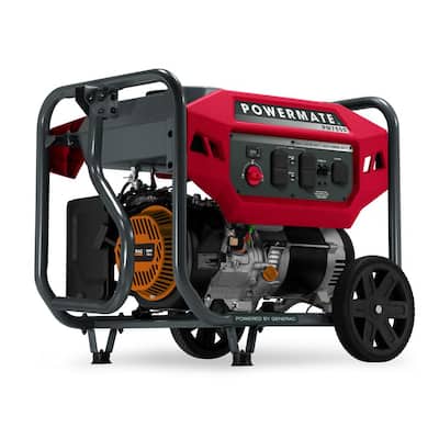 Powermate PM1200i 1,200-Watt Recoil Start Gasoline Powered Inverter ...