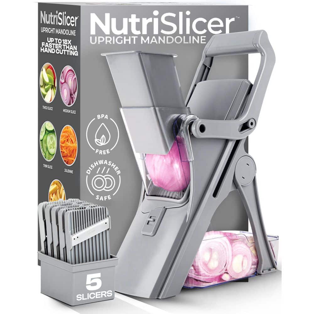 As Seen on TV Nutri Slicer Mandoline 5-in-1 Multi-Functional Portable ...
