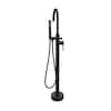 MAAX Linosa Single-Handle Freestanding Tub Faucet with Hand Shower in ...