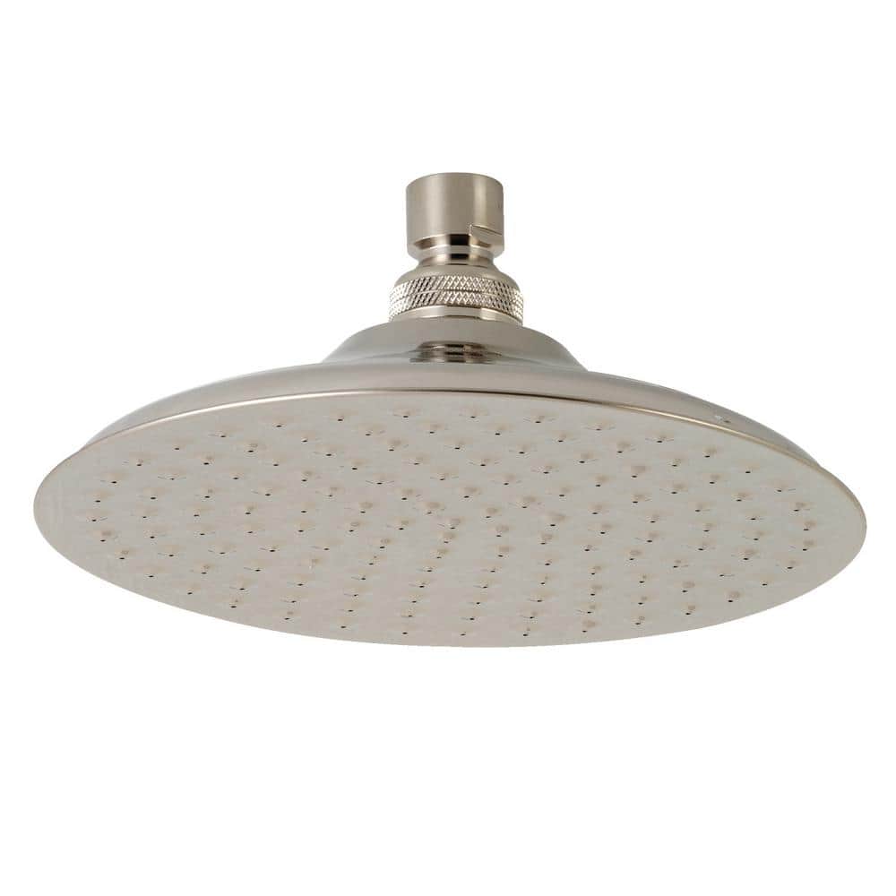 Kingston Brass Victorian 1-Spray Patterns 7-3/4 in. H Wall Mount Fixed ...