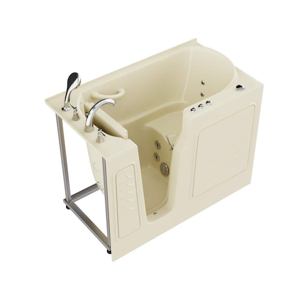 Universal Tubs HD Series 52 in. Left Drain Quick Fill Walk-In Whirlpool ...