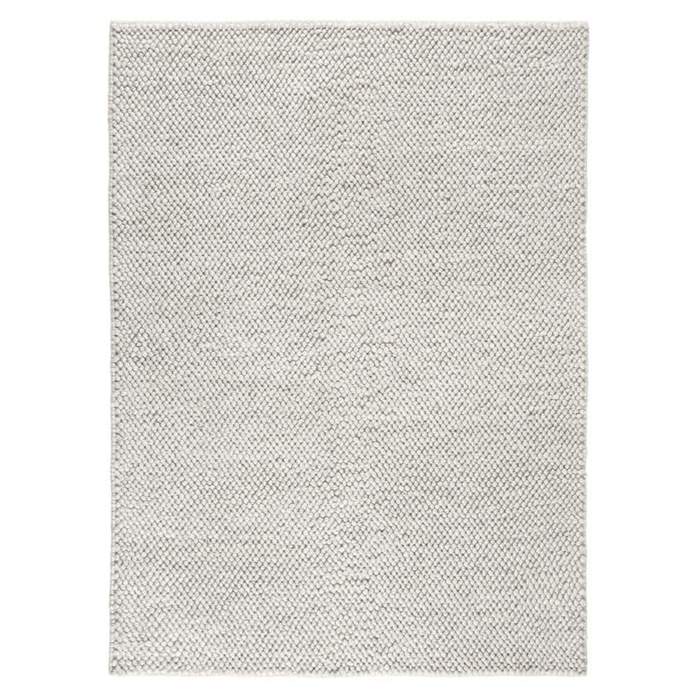 TOWN & COUNTRY LIVING Olea Bubble Texture Beige 8 ft. x 10 ft. 100% ...